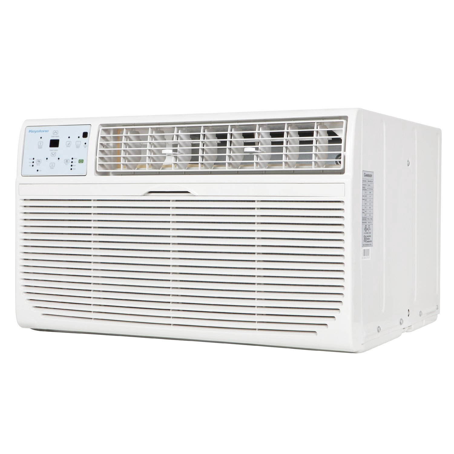 Keystone 12,000 BTU 230V Through-the-Wall Air Conditioner with Follow ...