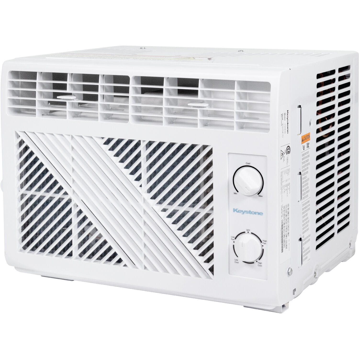 Keystone 5,000 BTU 150 Sq ft Mechanical Control Window Air Conditioner ...