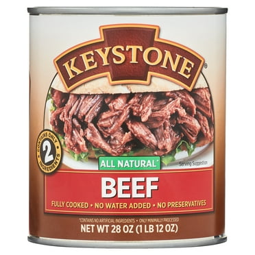 Keystone All Natural Ground Beef, 28 oz Can - Walmart.com