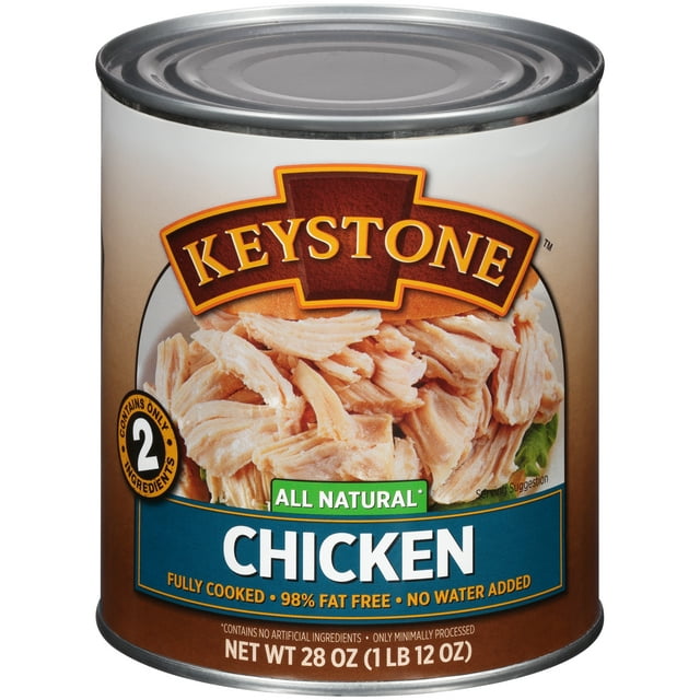 Keystone All Natural Chicken, 28 oz Can - Walmart.com