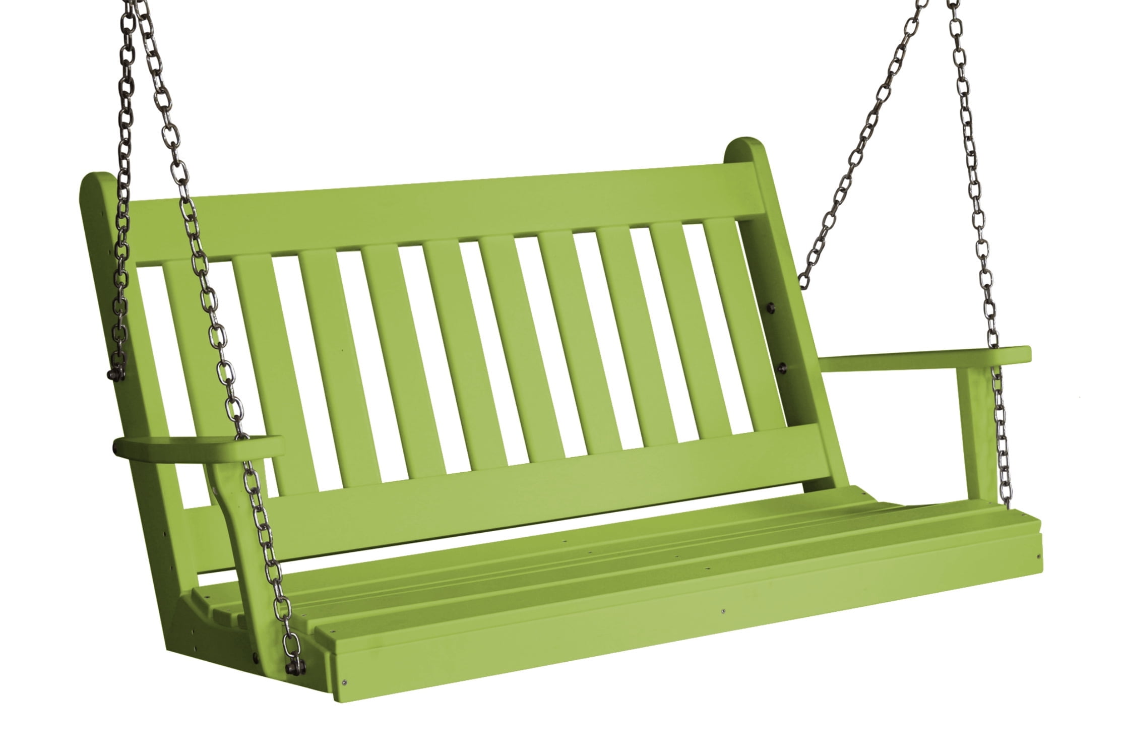 Keystone Amish Co. 4 Foot Franklin Poly Composite Porch Swing, Tropical ...