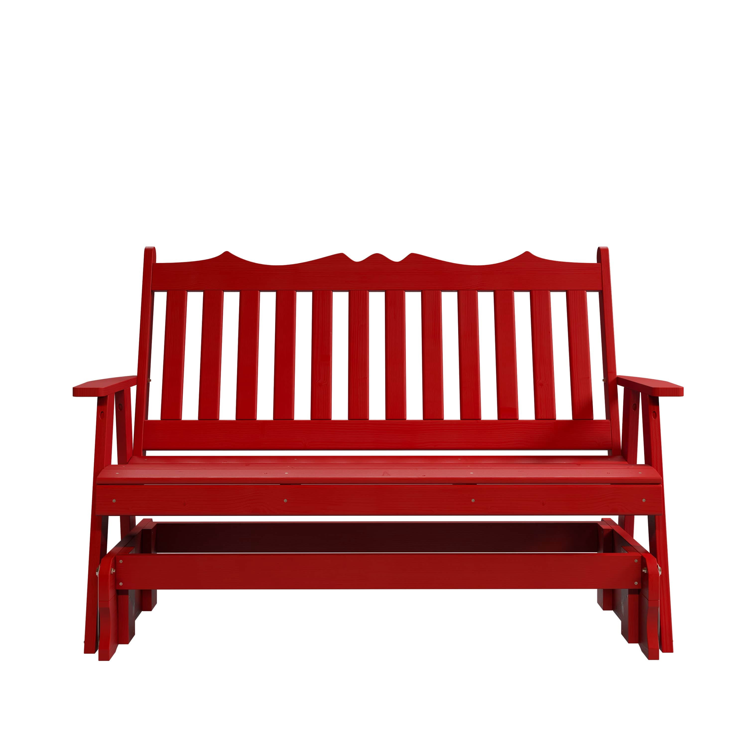 Keystone Amish Co. 5 Foot York Porch Glider, Red - Walmart.com