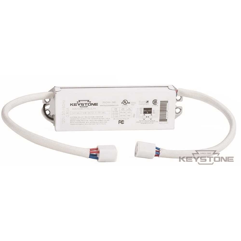 Keystone Technologies 72-Watt 2-Lamp Circular Rapid Start Electronic ...