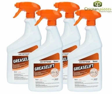 Keystone Cleaner Degreaser Grease Lift Ready To Use 32 OZ/2 LBS (4/Case ...