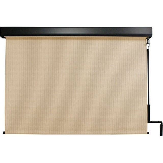 Keystone Fabrics 8' x 8' Pole Operated Outdoor Sun Shade with ...