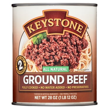 Keystone All Natural Fully Cooked Roast Beef, Quick Meal, High Protein ...