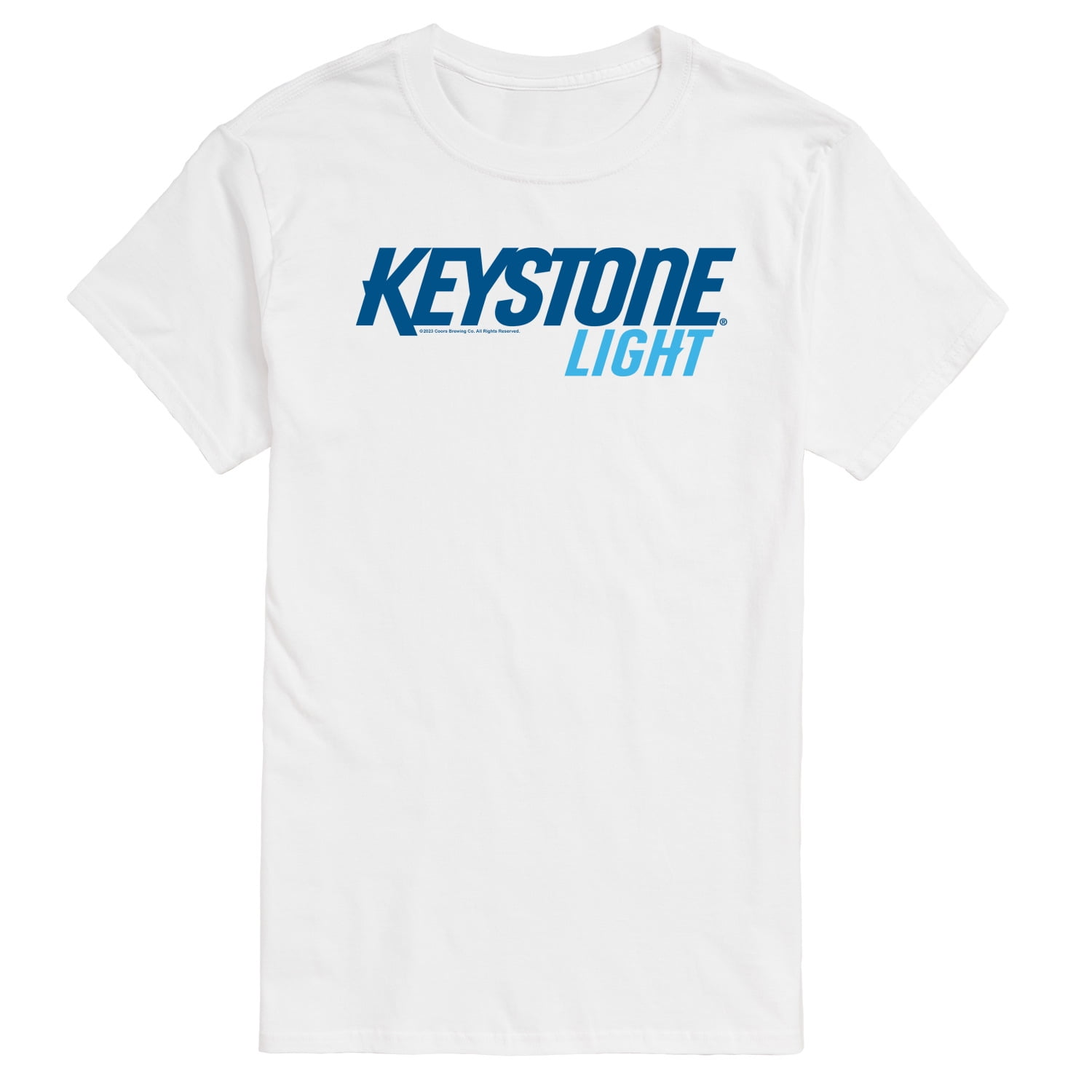 Keystone Light - Logo - Adult Short Sleeve T-Shirt - Walmart.com