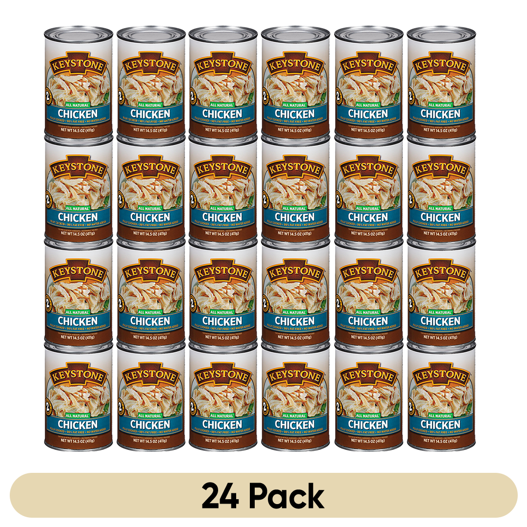 Keystone All Natural Premium Canned Chicken 14.5 Oz Fully Cooked | No ...