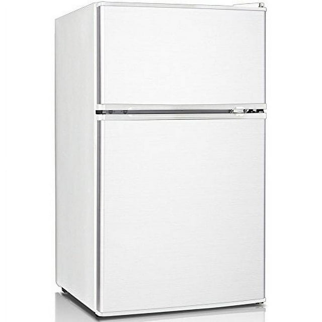 Keystone 3.1 Cu.ft 18.5 in W Fridge & Freezer, Compact Refrigerator ...
