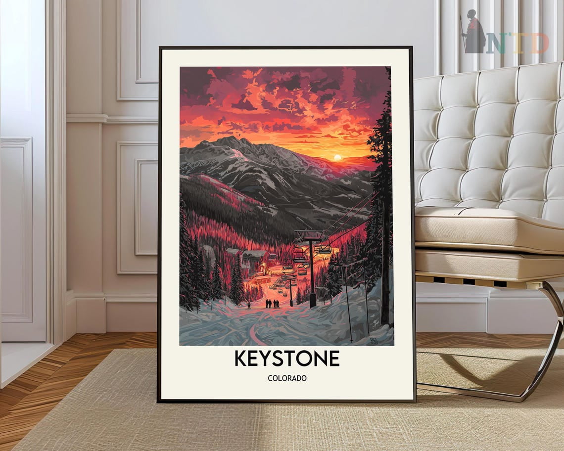 Keystone Poster, Keystonekeystone Print, Keystone Photo, Keystone Poster Print, Keystone Travel ...