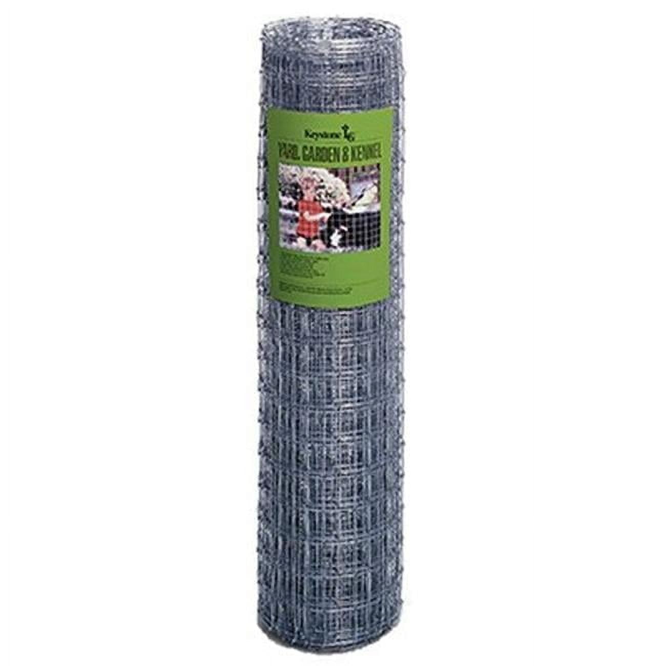 Keystone Steel & Wire 48 in. x 100 ft. & 2 x 2 ft. Kennal Fence ...