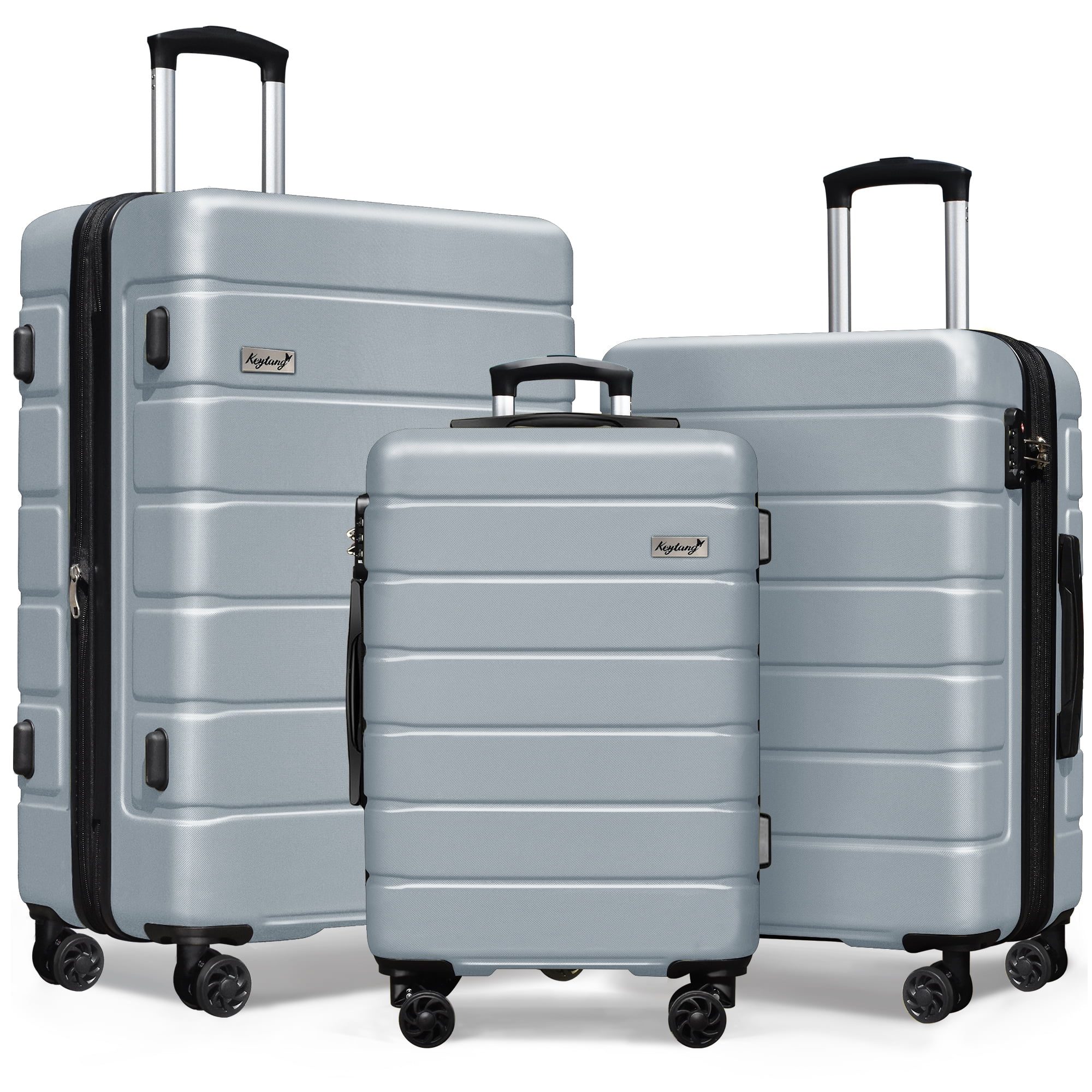 Keytang Lightweight Hardside Expandable Spinner Wheels Luggage Suitcase ...