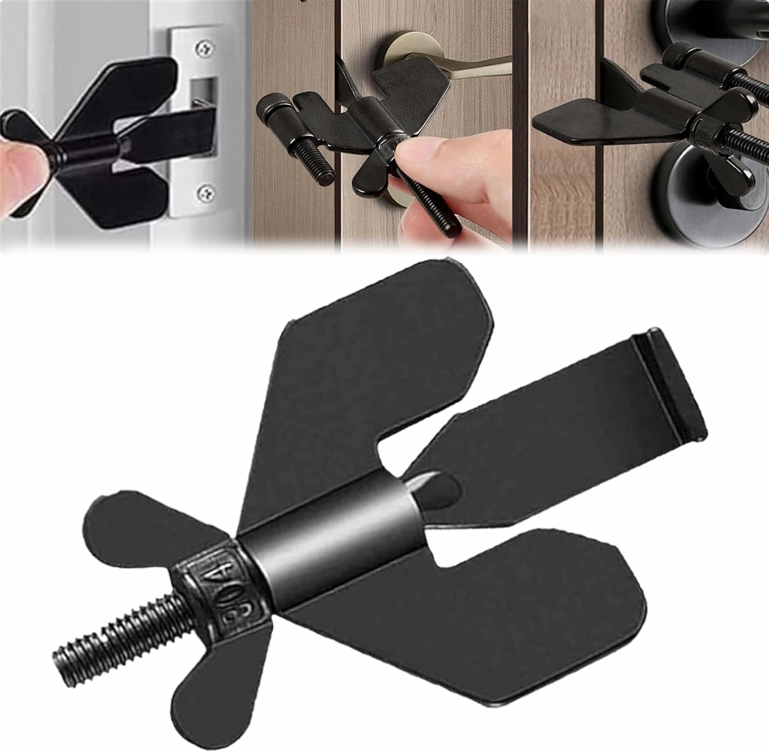 Keyza Travel Door Lock, Adjustable Portable Door Lock, Home Security ...