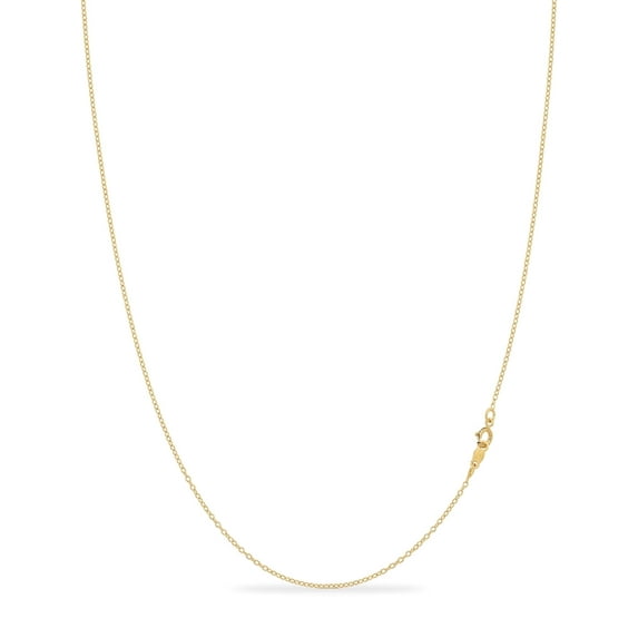 Kezef Gold Chain Necklace for Women, 18K Gold-Plated Sterling Silver ...