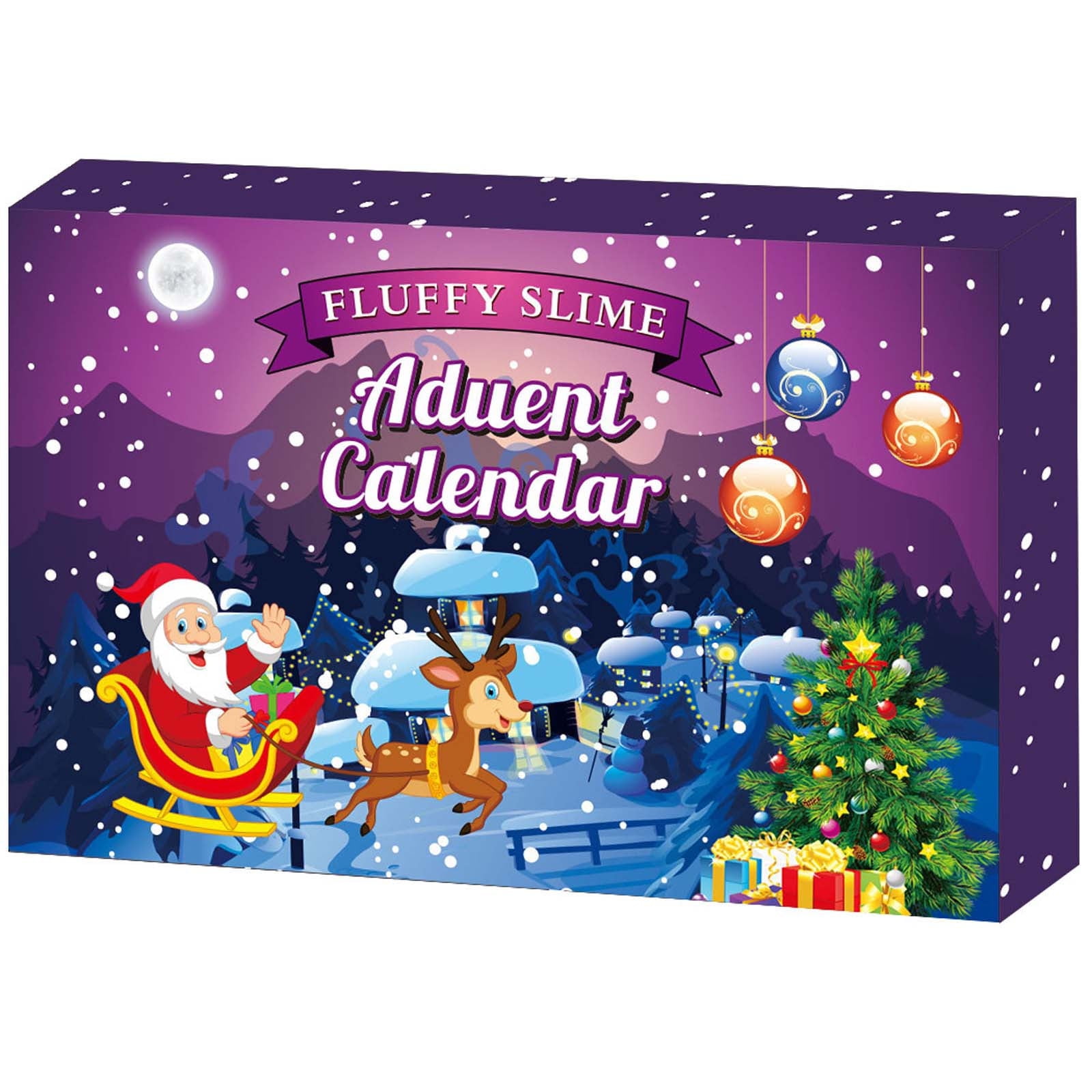 Kezqiaxn Advent Calendar 2024 Christmas Countdown Calendar Glimmer ...