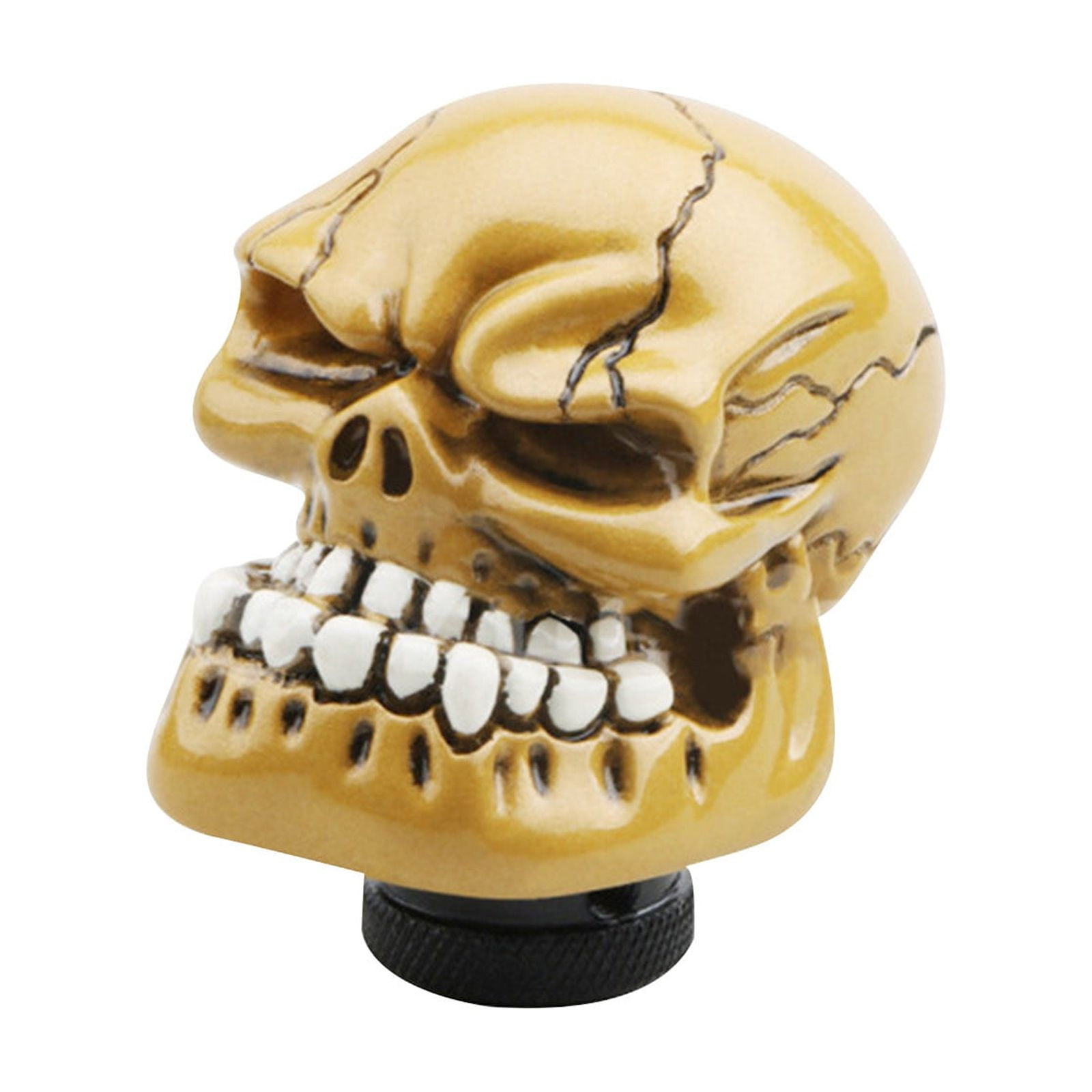 Kezqiaxn Car Skull Shifter Knob Manual Gear Shifting Stick Gear Knobs Cool Shape Car Accessories ...