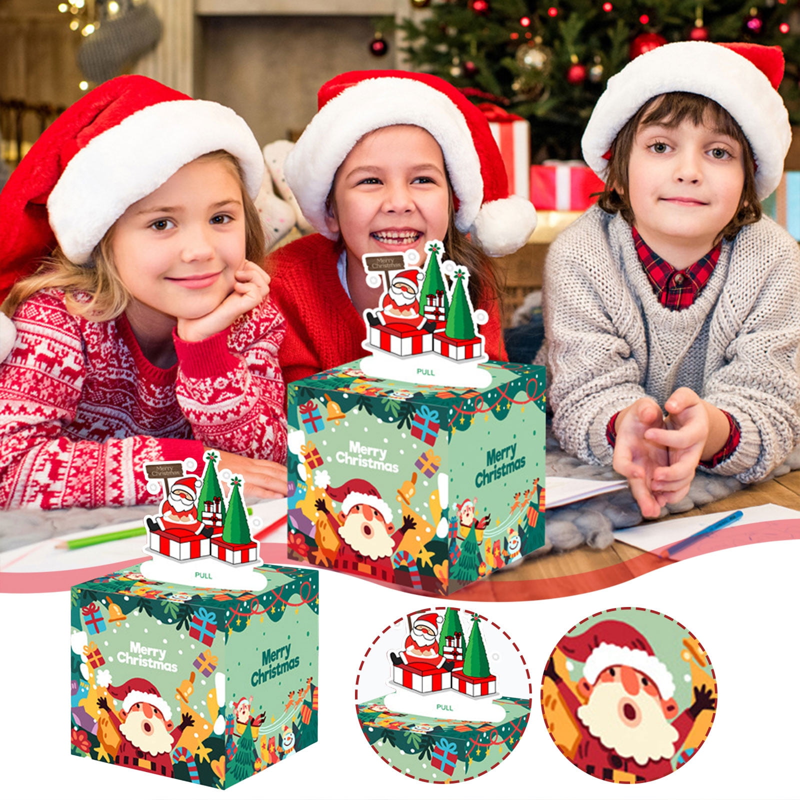 Kezqiaxn Christmas Decorations for Home, Christmas Gifts for Women Men ...