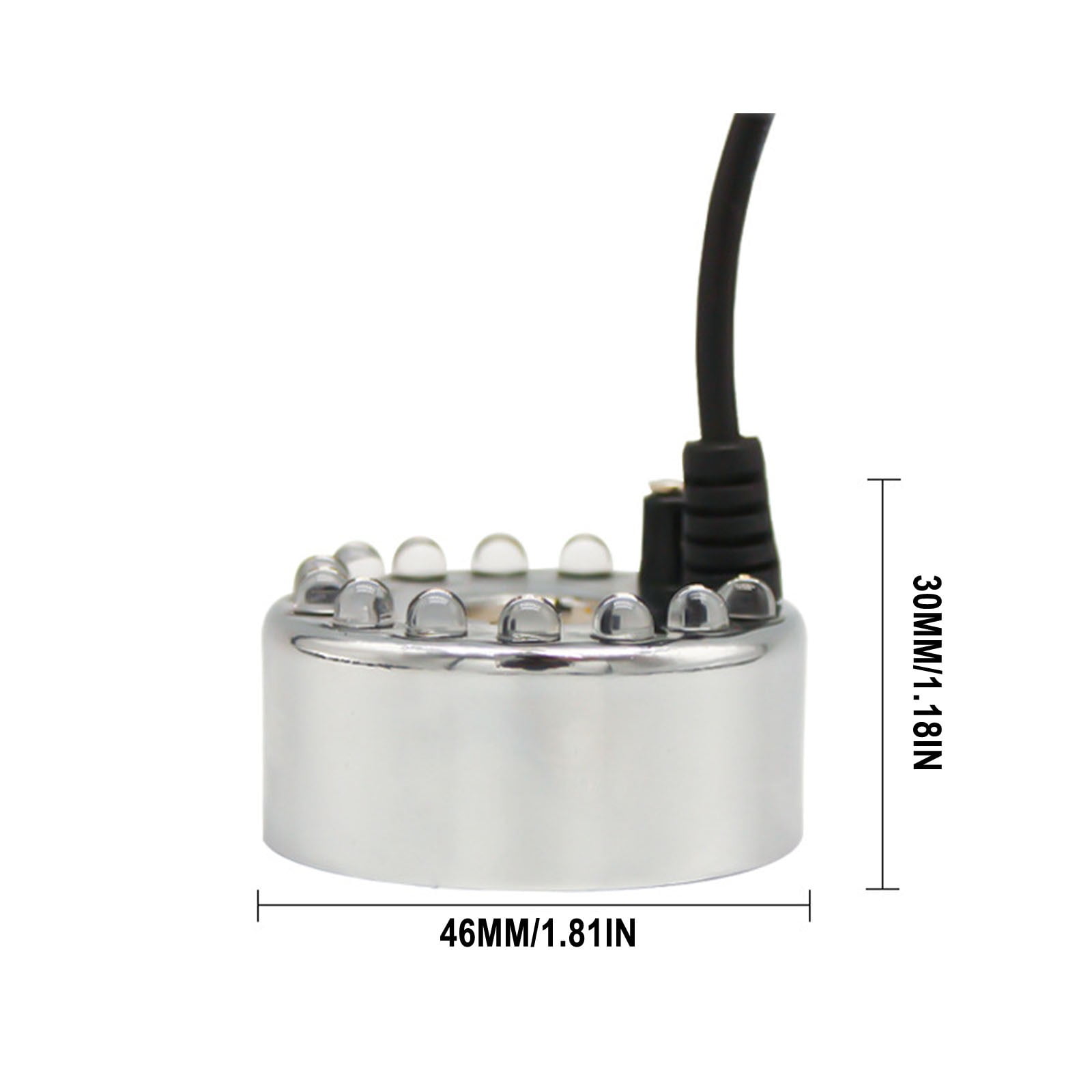 Kezqiaxn Christmas Mist Maker, Lights Fogs Machine Ultrasonics Mist ...