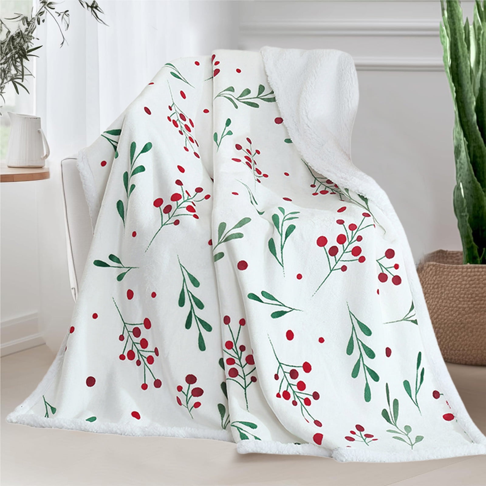 Kezqiaxn Christmas Throw Blankets Clearance, 125x145cm Christmas ...