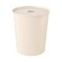 Kezqiaxn Container for Food Sealed Round Bucket with Lid Grocery Snacks ...