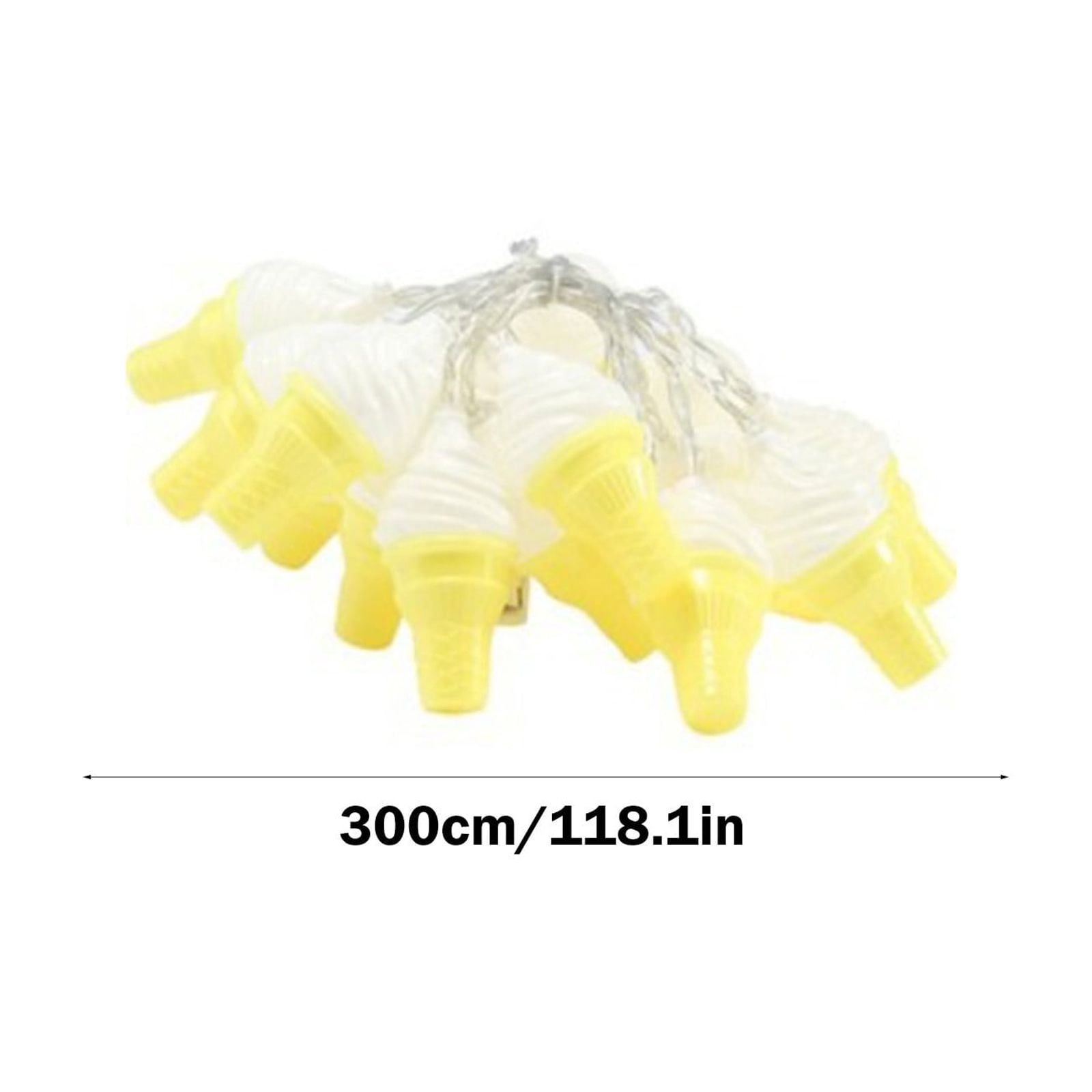 Kezqiaxn Decorative Lights Clearance Polymer 9.84Feet/20 LED Operated ...