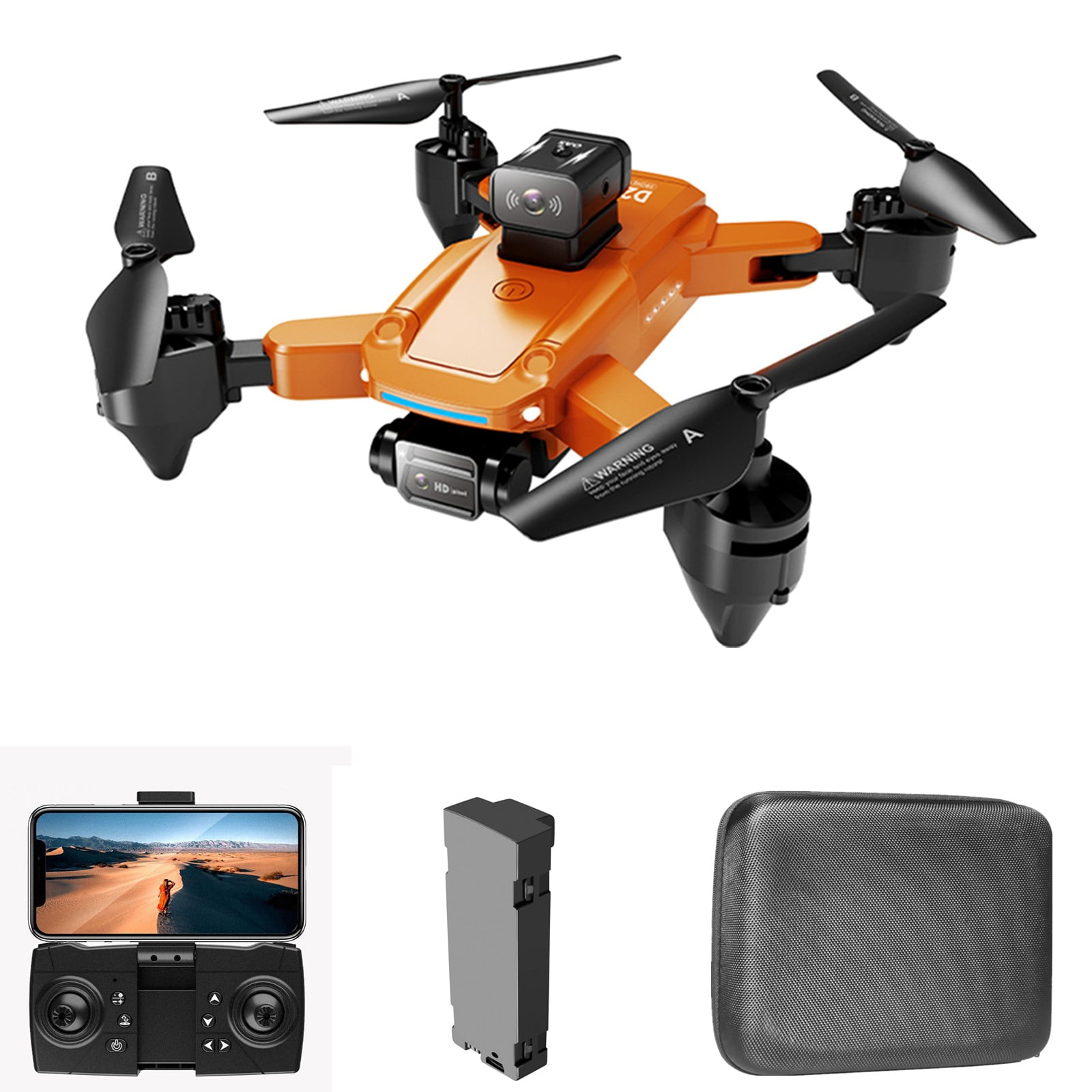 Kezqiaxn Foldable Drone with Camera Clearance, Drone with Camera HD ...