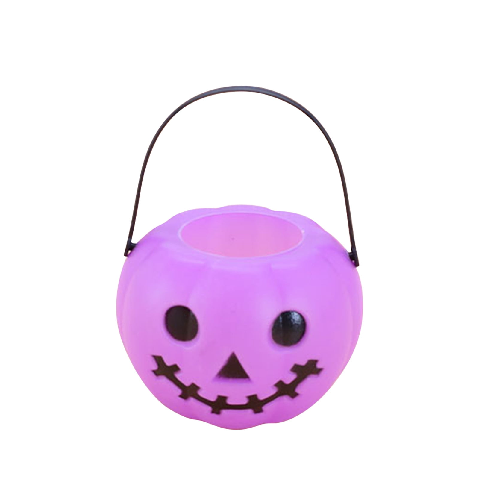 Kezqiaxn Halloween Pumpkin Candy Bucket, Mini Halloween Candy Holder ...