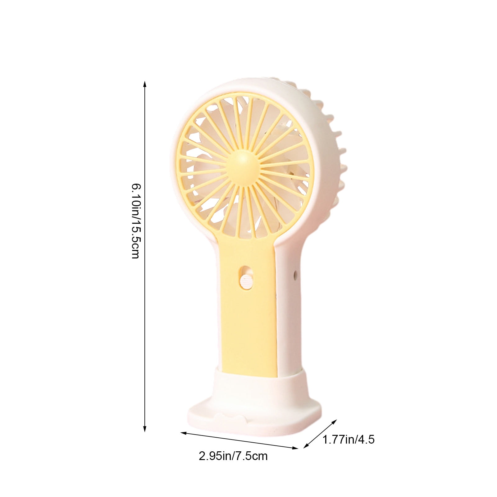 Kezqiaxn Handheld Fan Clearance Usb Handheld Fan-with Base-Vertical ...