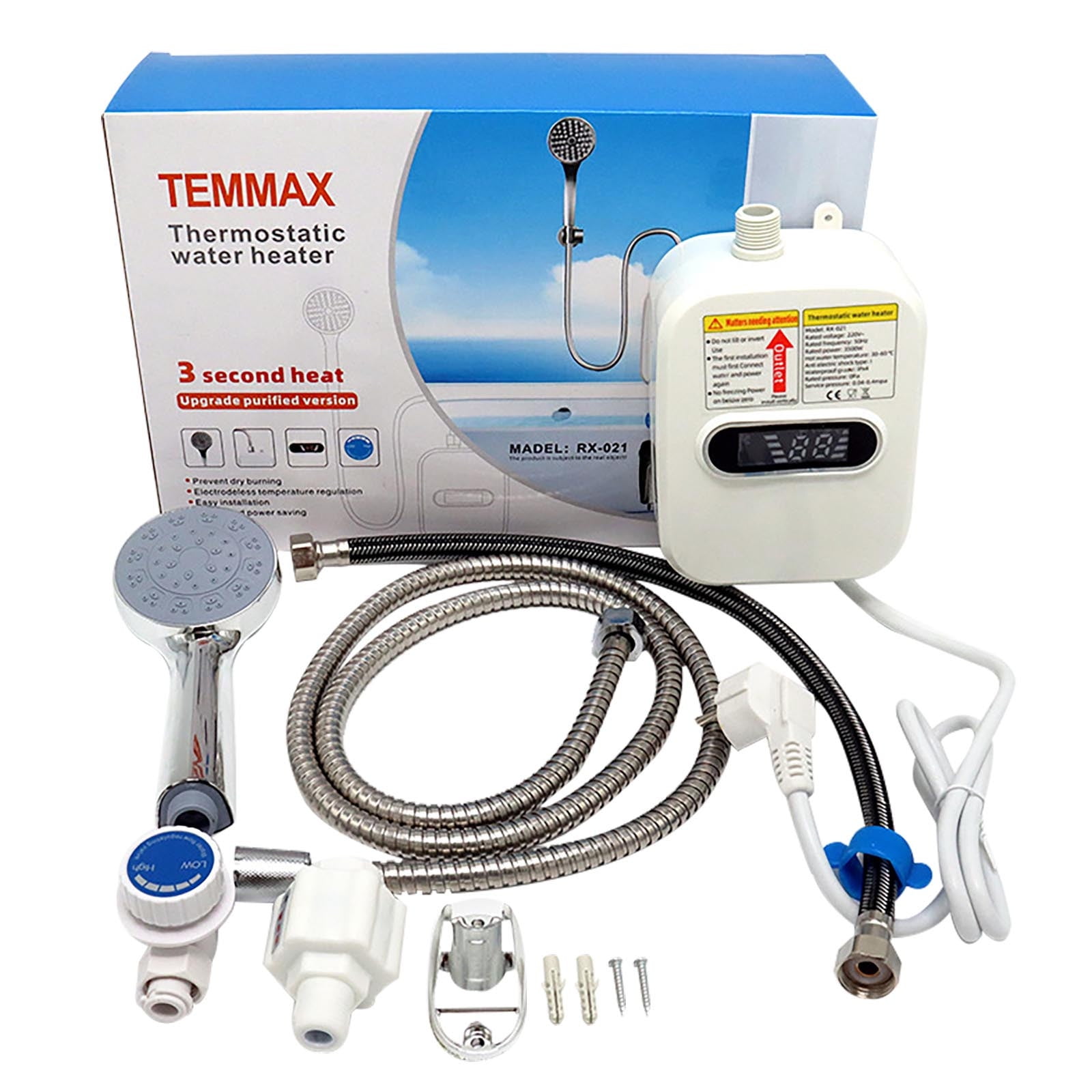 Kezqiaxn Home Appliances Small Instant Thermostatic Electric Water ...