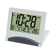 Threns Digital Alarm Clock Portable Digital Clock Desktop Alarm Clock ...