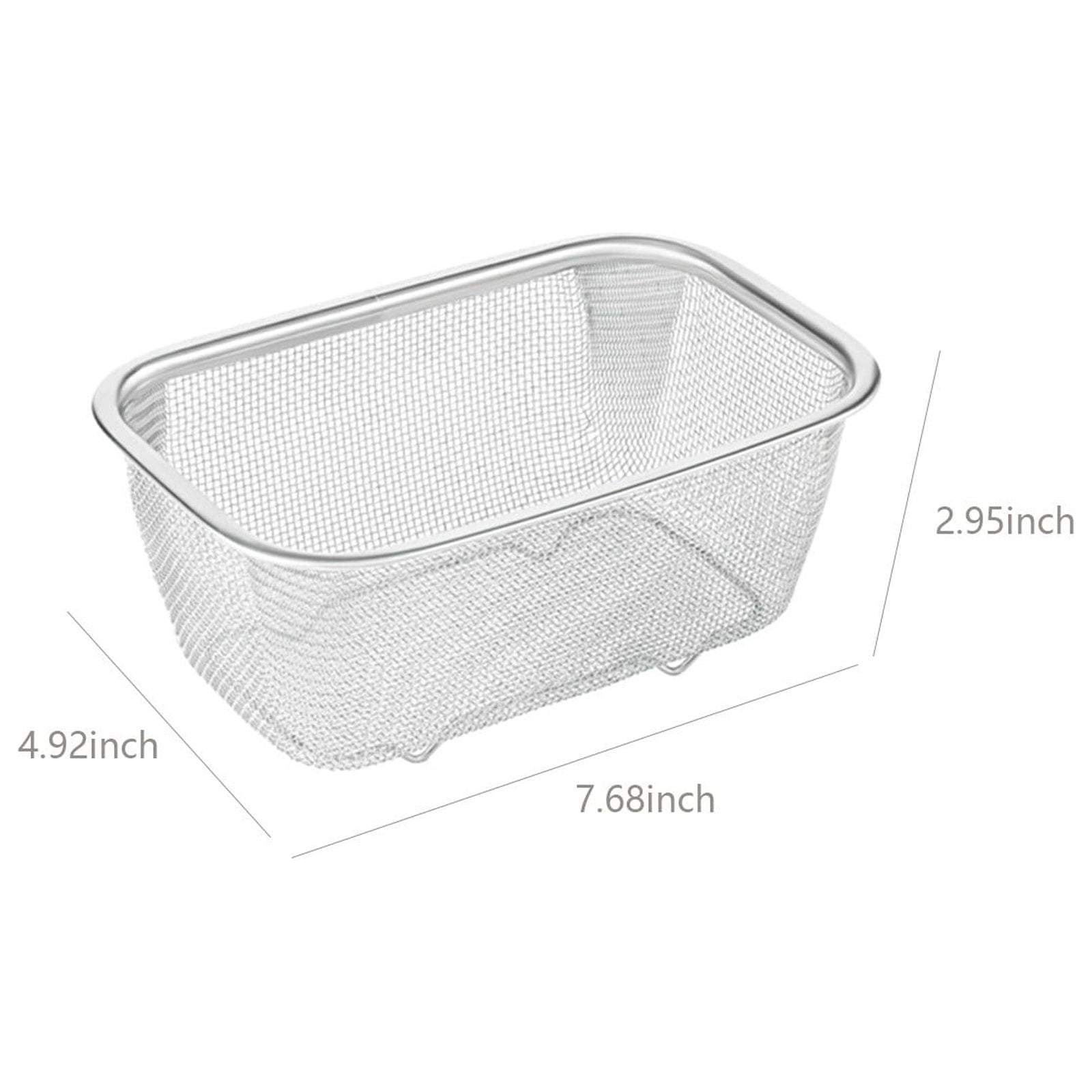 Kezqiaxn Home and Kitchen Gadgets Stainless Steel Colander Strainer ...