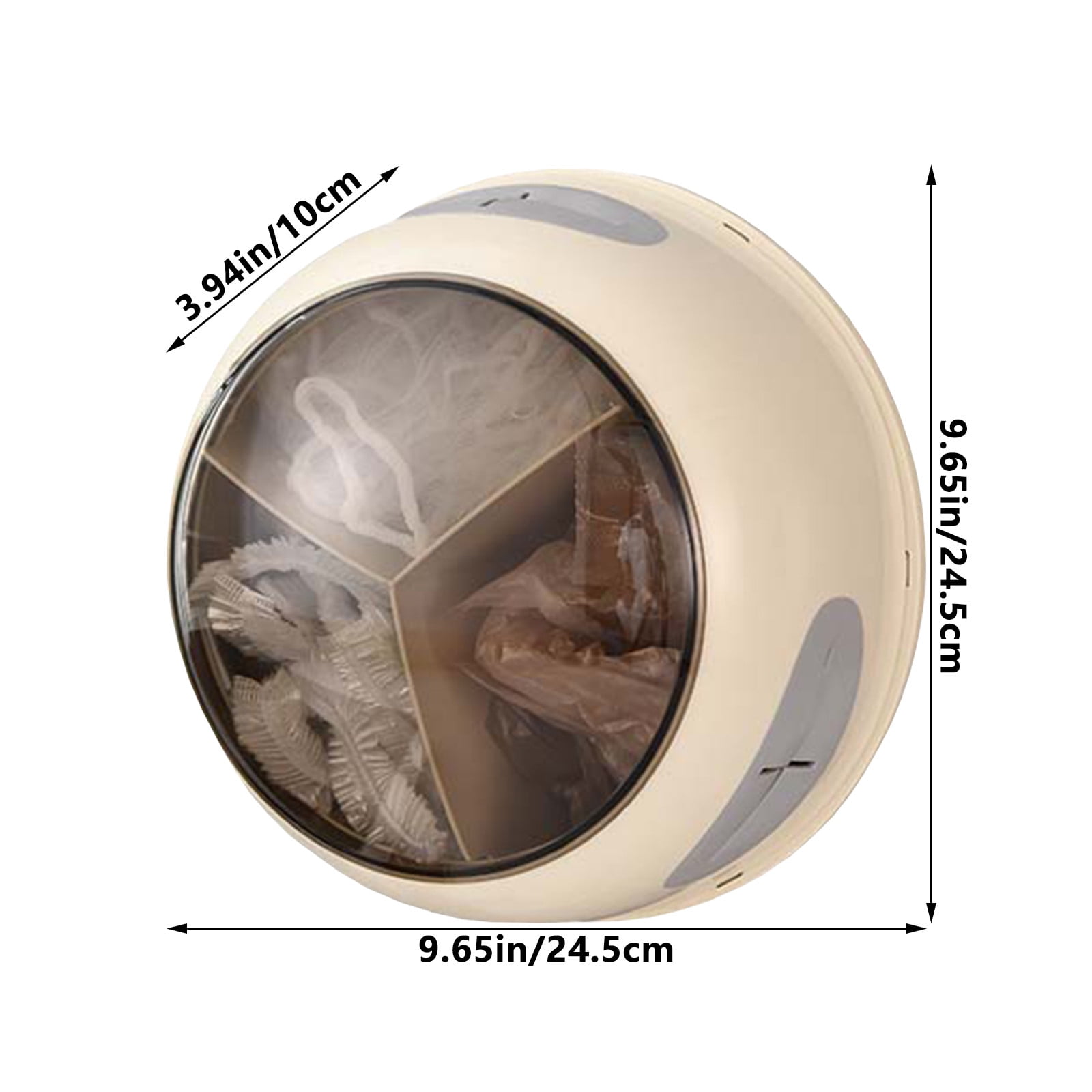 Kezqiaxn Kitchen Organizer and Storage Kitchen Non Punching Rotating 3 ...