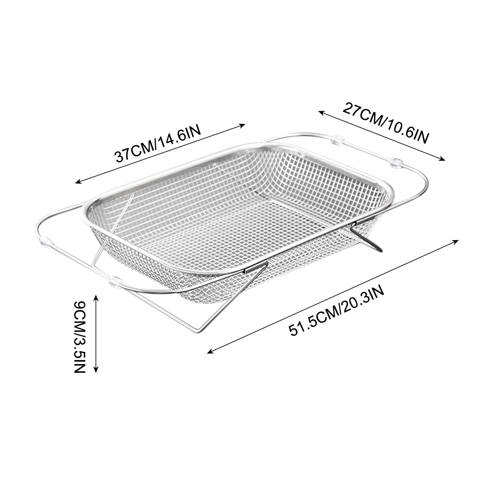 Kezqiaxn Kitchen Shelf Clearance Stainless Steel Sink Basket ...
