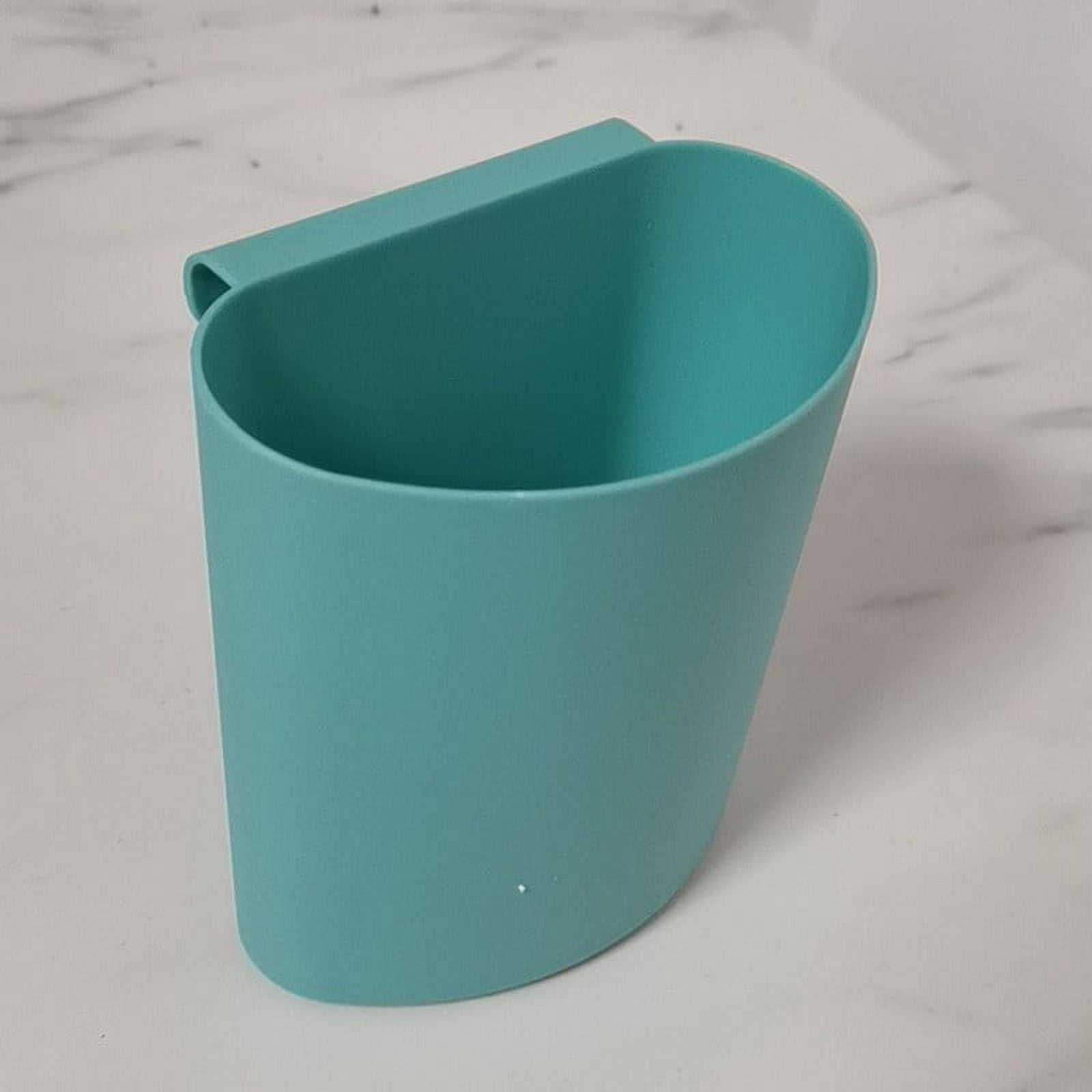 Kezqiaxn Kitchen Trash Can Clearance, White Plastic Storage Bins for ...