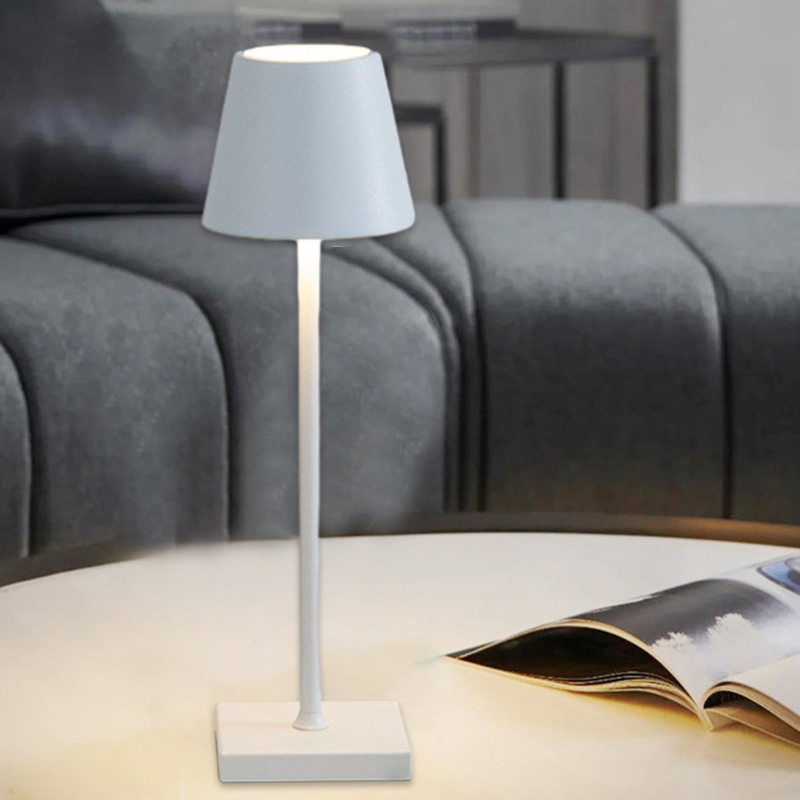Kezqiaxn Led Desk Lamp for Home Office 1500Mah Rechargeable Battery ...