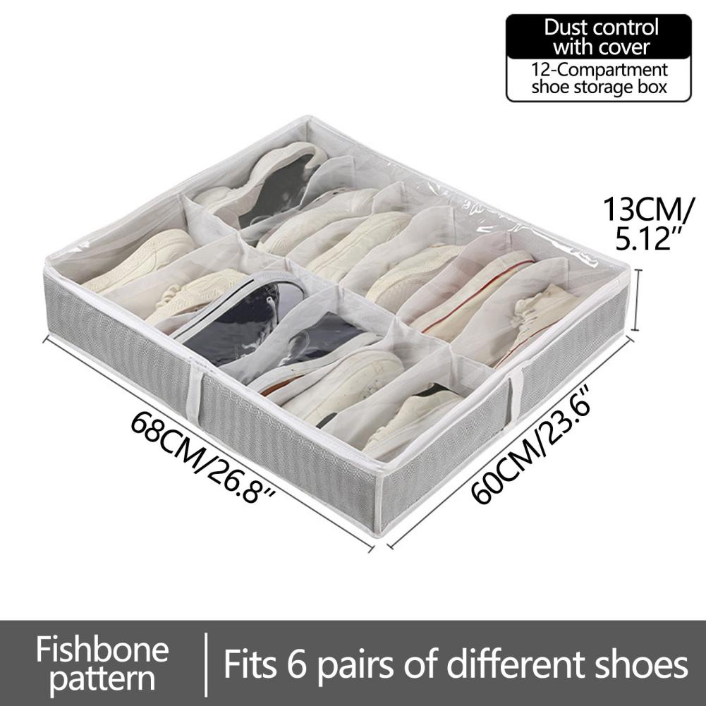 Kezqiaxn Organizer and Storage Clearance, Foldable Shoe Box Large ...