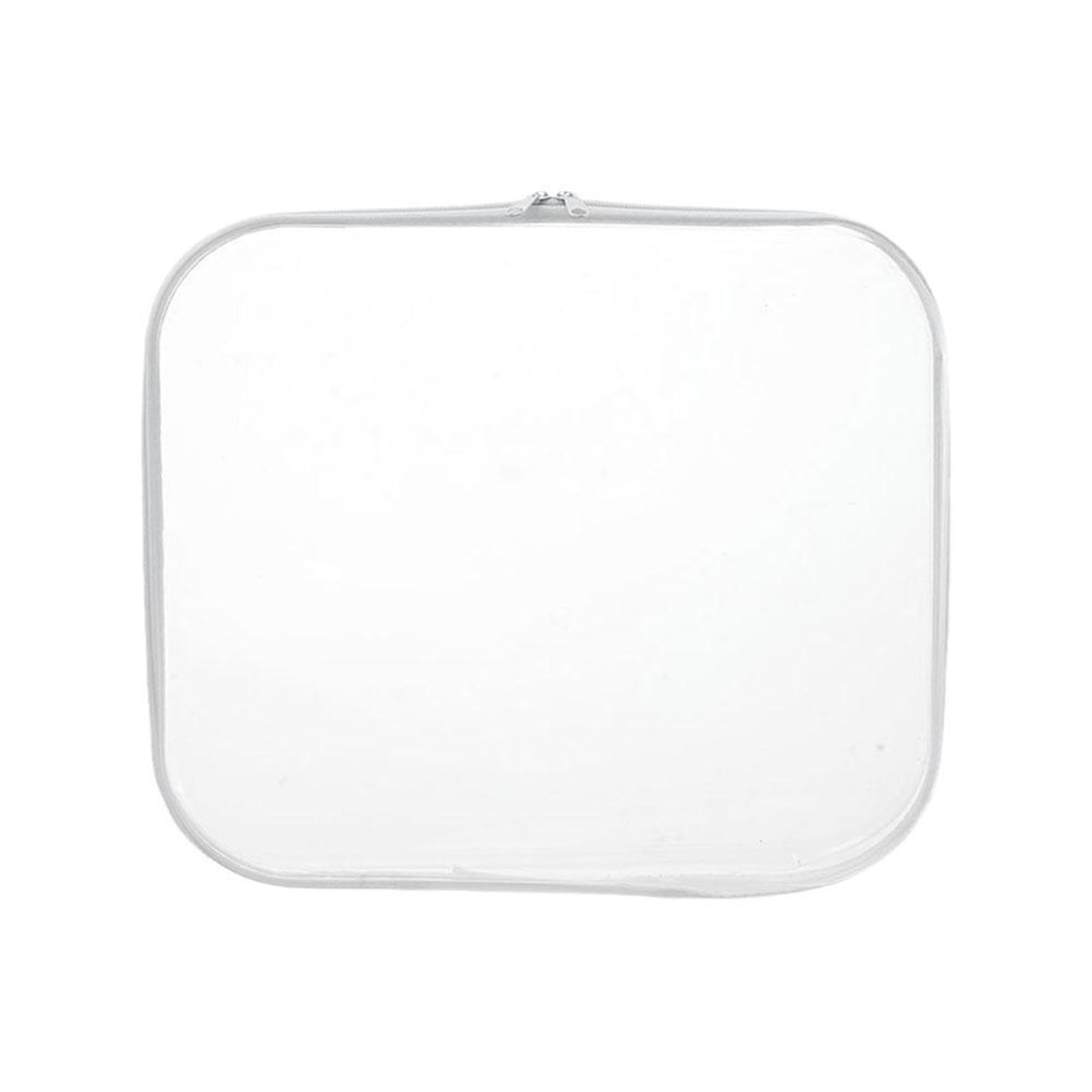 Kezqiaxn Plastic Storage Bag Clearance Hard Clear Zipper Case ...