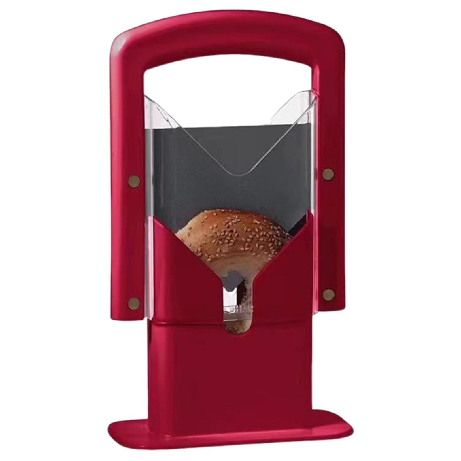 Kezqiaxn Plastic Storage Bag Portable Removable Bread Bagel Slicers ...