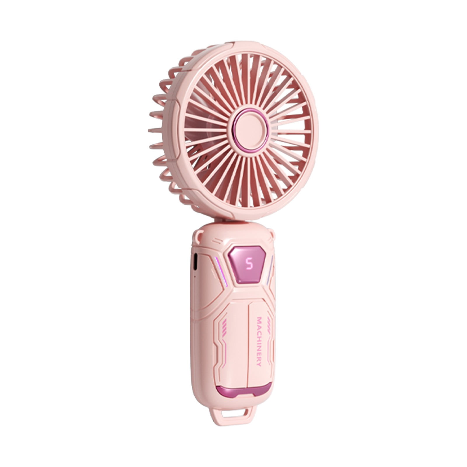 Kezqiaxn Portable Fan Mecha Handheld Fan Light Sound Office Portable ...