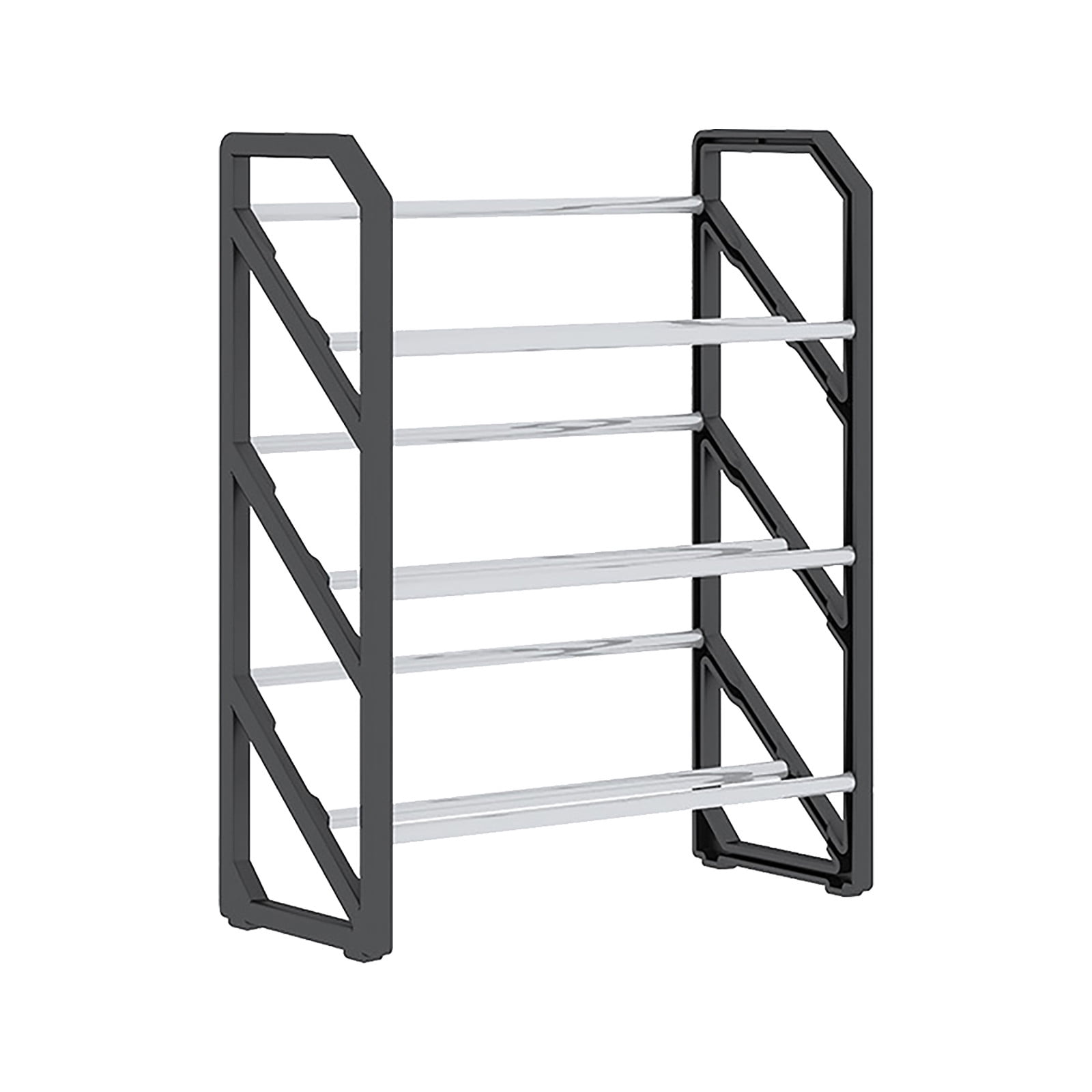 Kezqiaxn Shoe Rack for Front Door Entrance, Stackable Shoe Racks for ...