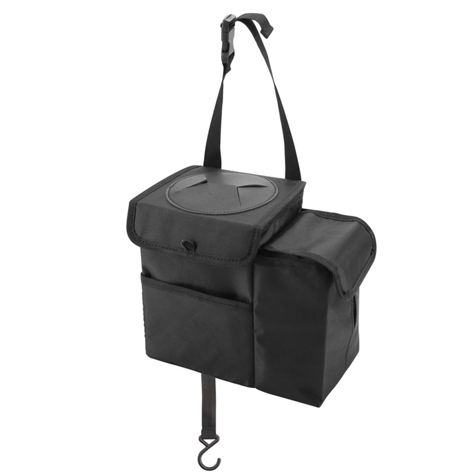 Kezqiaxn Small Trash Can for Car Car Multifunctional Trash Can Car ...