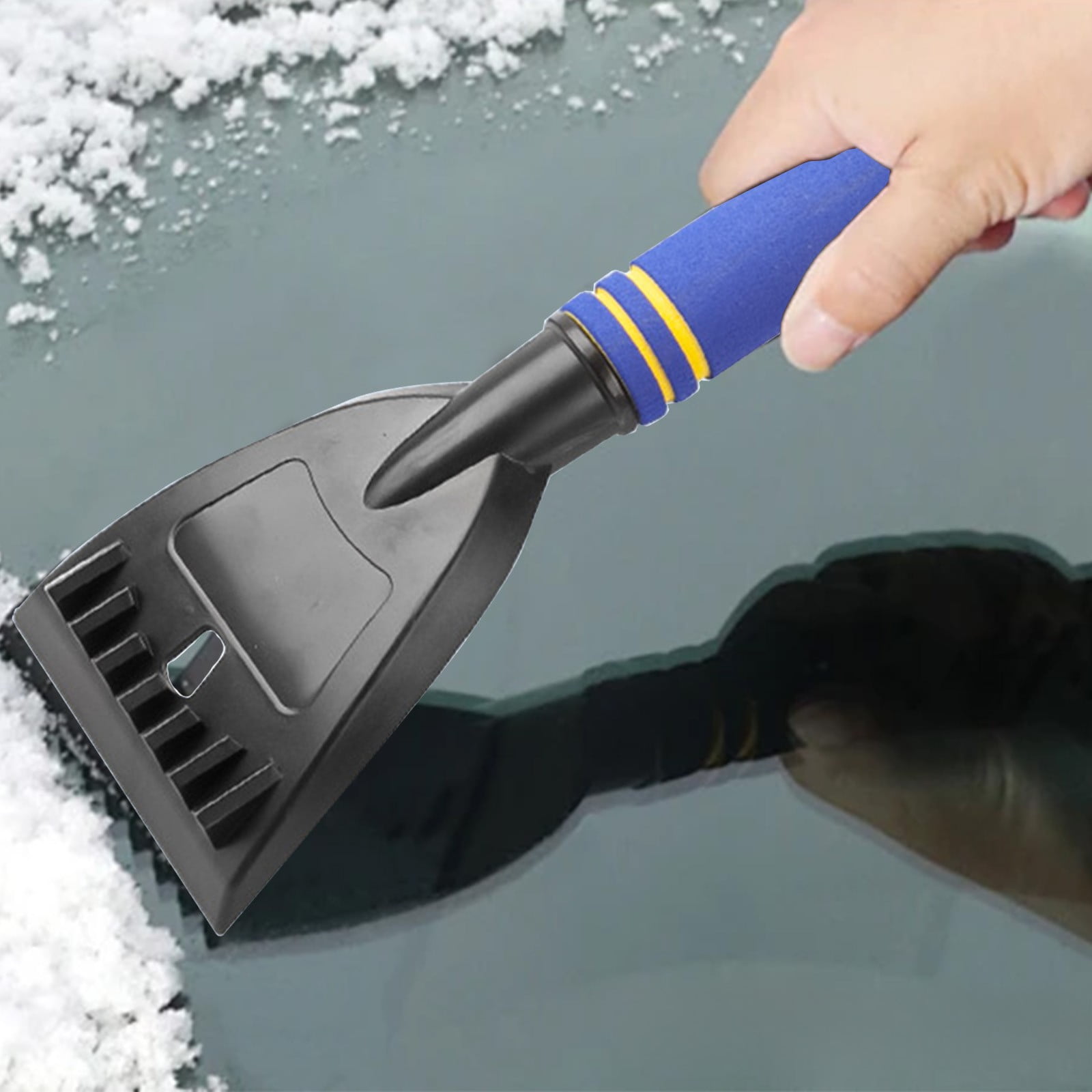 Kezqiaxn Snow Scraper for Car, Ice Scrapers for Cars Windshield Multi ...