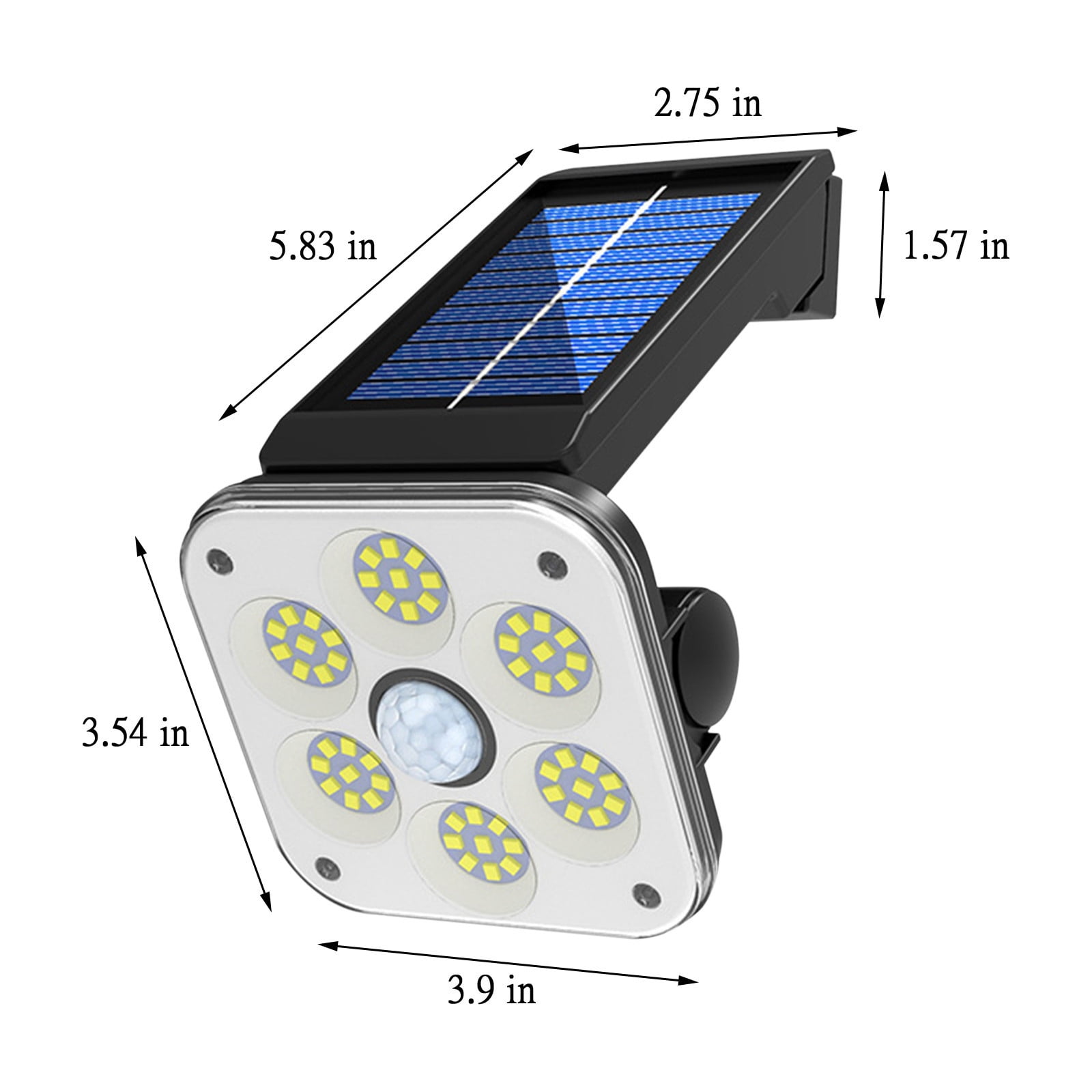 Kezqiaxn Solar Lights Clearance Solar Outdoor Lights, Motion Sensor ...