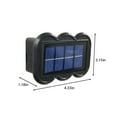 Kezqiaxn Solar Lights Outdoor Clearance LED Outdoor Solar Lights, Land ...