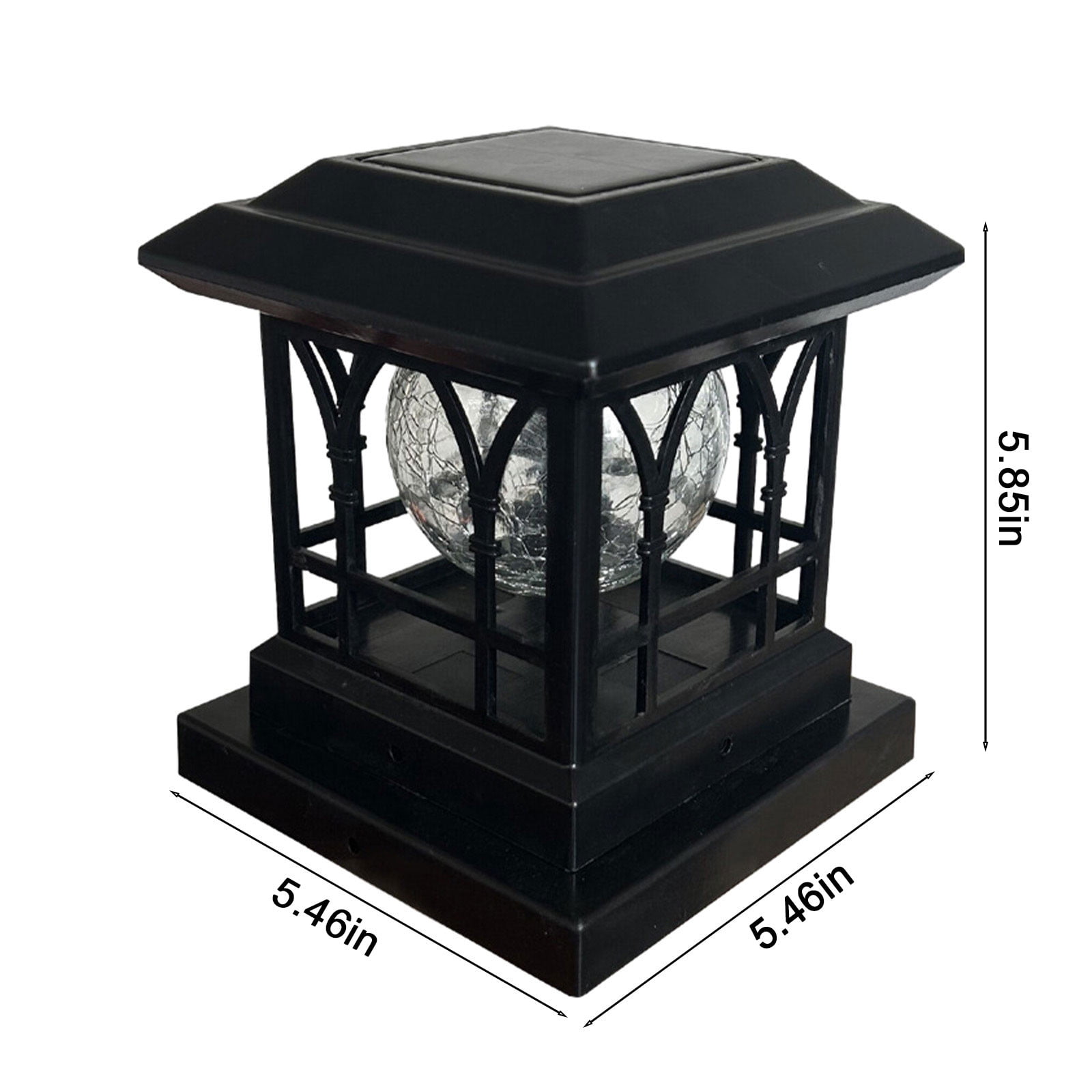 Kezqiaxn Solar Lights Outdoor Clearance Outdoor Solar Column Headlights ...