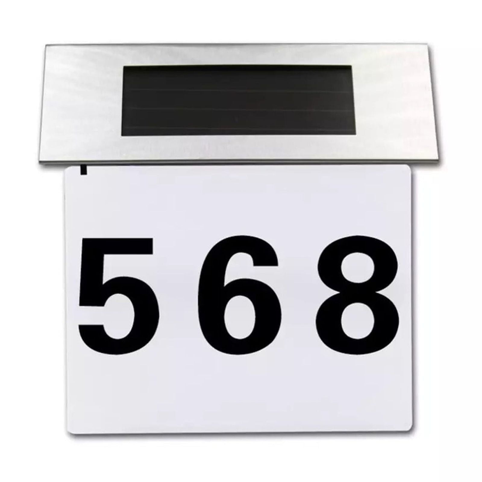 Kezqiaxn Solar Light Outdoor Supplies Solar House Number Sign Light ...