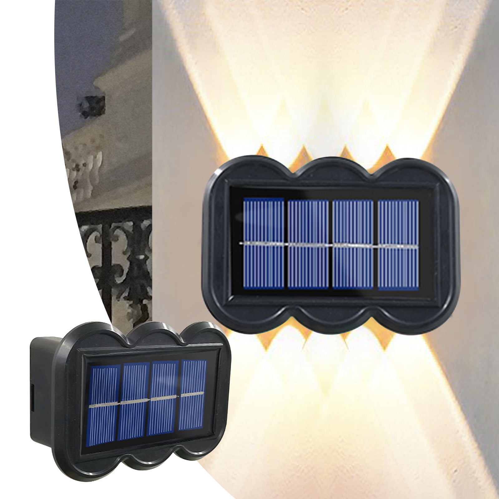 Kezqiaxn Solar Lights For Outside Solar Courtyard Decorative Lights Led ...