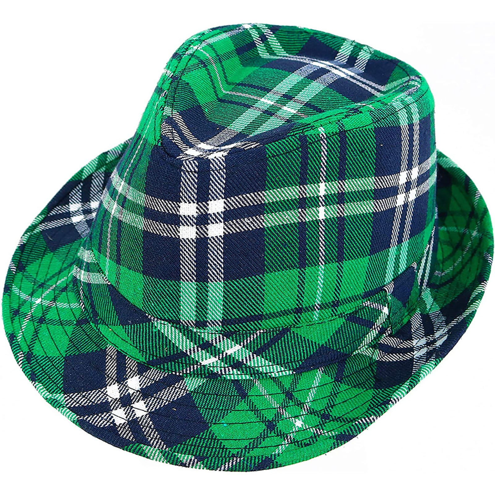 Kezqiaxn St. Patricks Day Decorations Irish Day Hat Irish Plaid Green ...