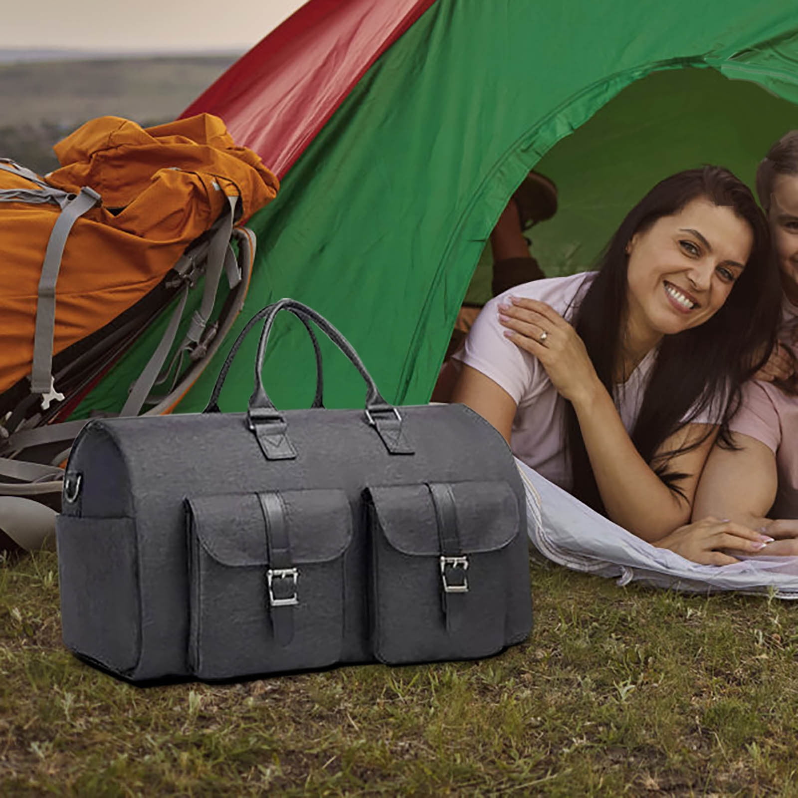 Kezqiaxn Storage Bags Clearance The Convertible Duffle Garment Luggage ...