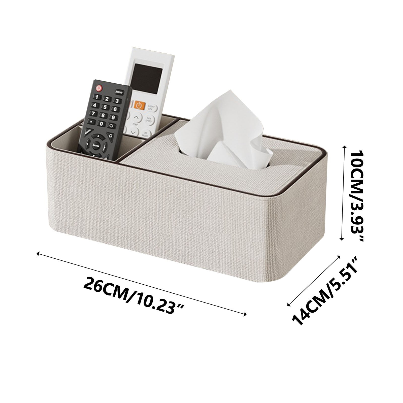 Kezqiaxn Tissue Box Organizer Rectangular Tissue Boxes Cover Clearance ...